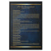 The Ten Commandments Wall Home Decor - Blue – Inspirational Expressions