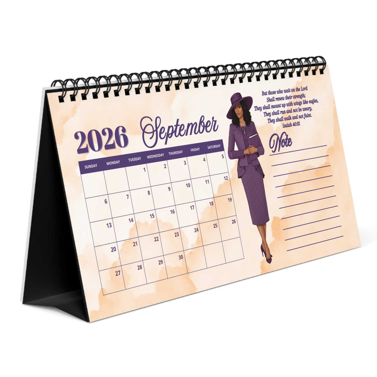 2026 Bible Verse Desk Calendar For Christian Women – Inspirational ...